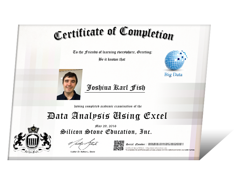 Data Analysis Excel
